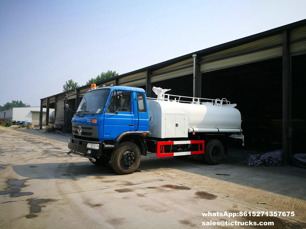 water tank lorry Fire fighting truck 1200Gallon export to YANGON ...