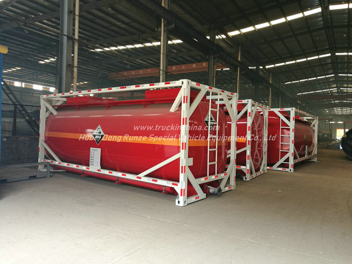 Wholesale Custermizing ISOTank Container 16KL -21KL Acid, Alkaline And ...