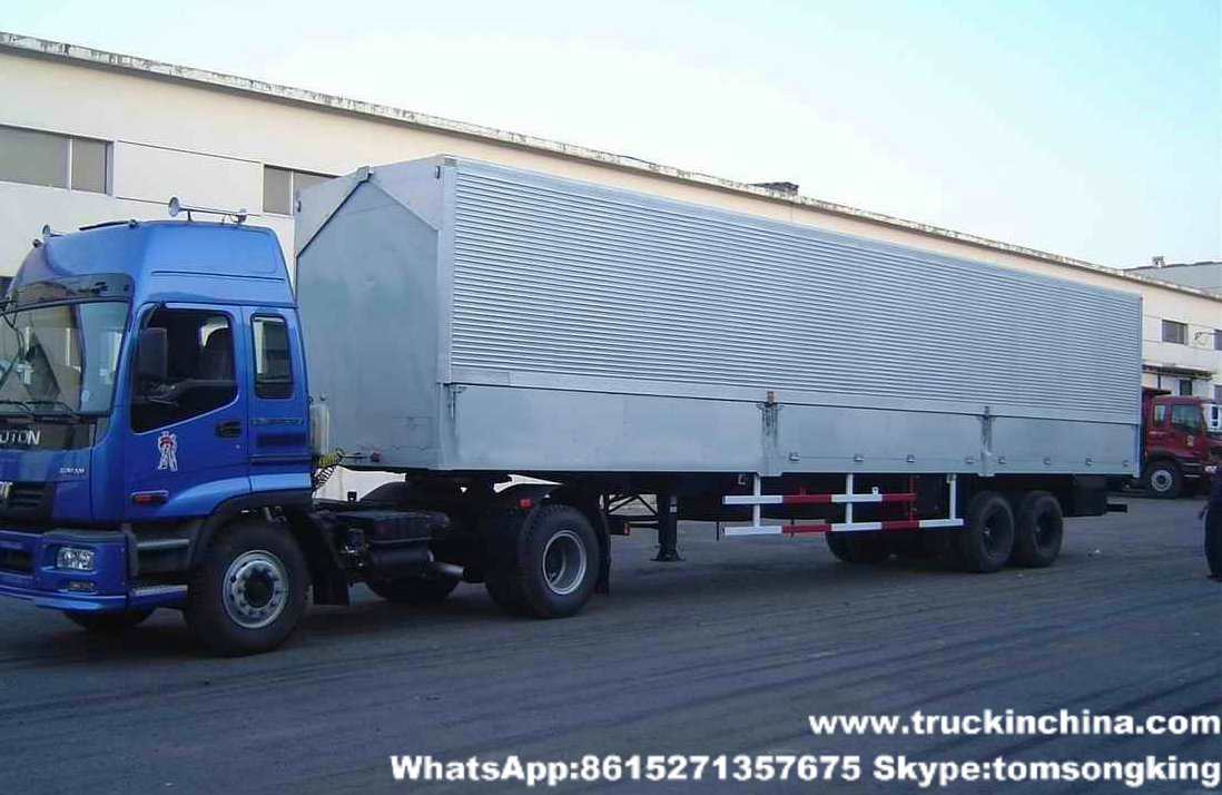 gullwing trailers for sale - Hubei Dong Runze Special Vehicle Equipment ...