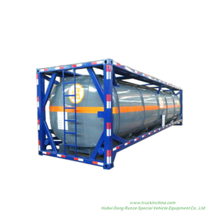 Wholesale 30FT 40FT Hydrochloric Acid ISO Tank Container 26KL -28KL in ...