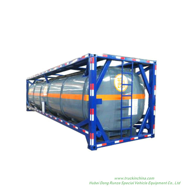 Wholesale 40FT Customizing Acid Tank ISO Hydrochloric Acid Solution 28 ...