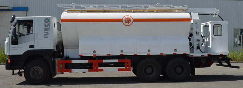 Wholesale IVECO 15Ton On-site Mixed Emulsion Explosive Tanker Vehicle ...