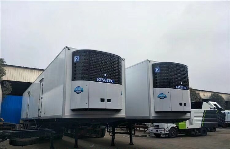 Wholesale Refrigerated Trailers A Freezer Trailers Customizing 3 Axles ...