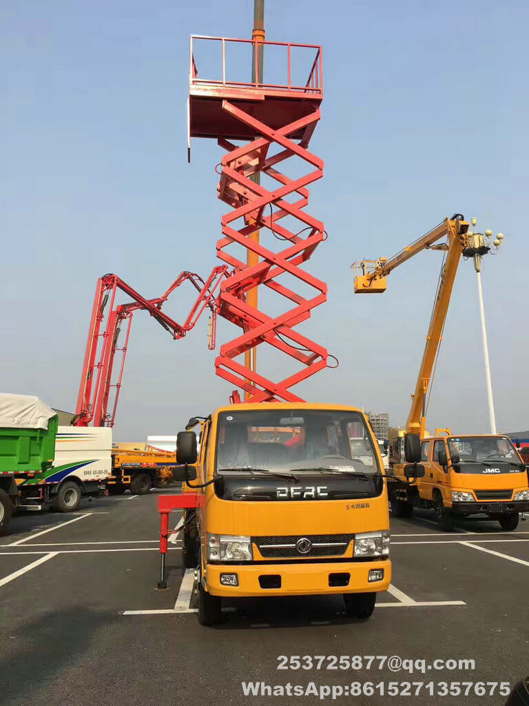 Dongfeng 8m -10m aerial working platform man Lift Platform Truck - Buy ...