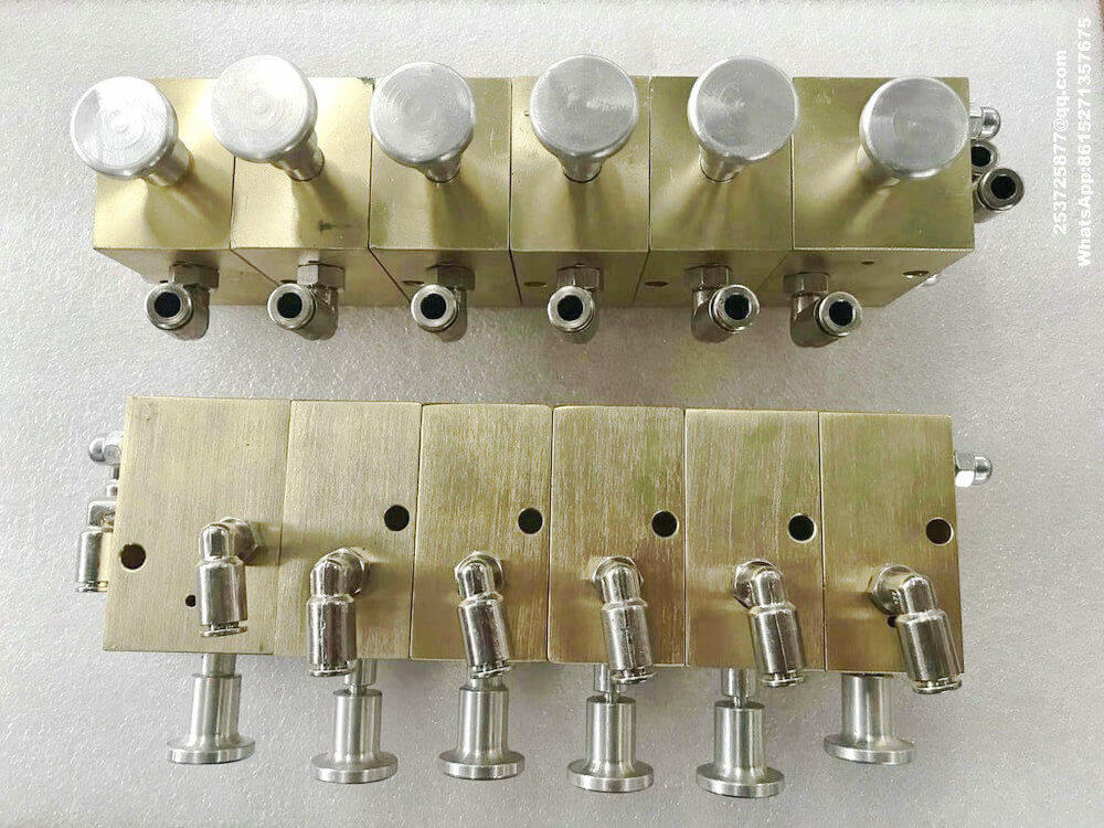 2 sets aluminum alloy Pneumatic switch and 4 sets YOJE Pneumatic blocks ...