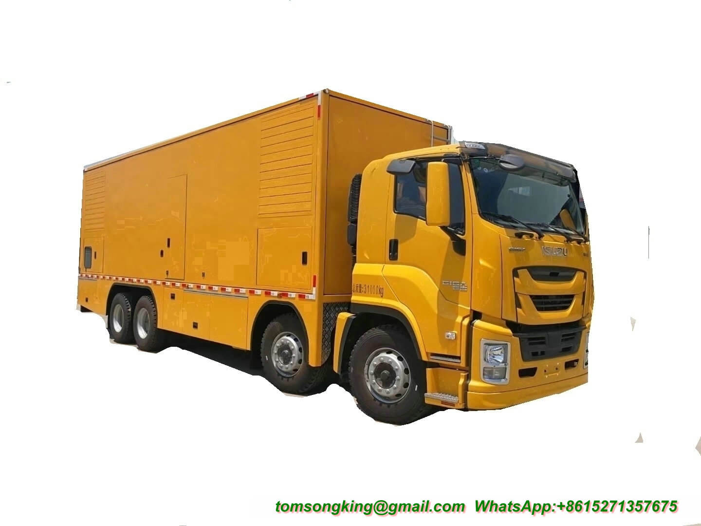 Wholesale ISUZU Emergency Mobile Generator Truck GIGA 460HP 12 wheels ...