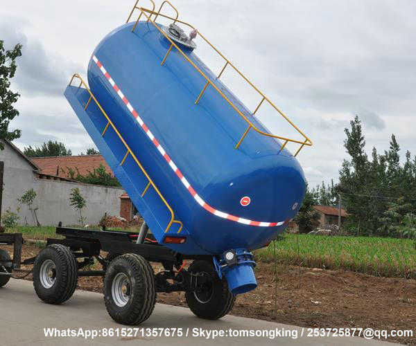 Drawbar Dolly water tank full trailer customizing - Hubei Dong Runze ...