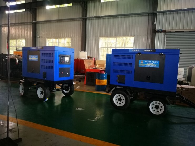 Wholesale Mobile Welding Plant Mounted on Dolly Trailer With 400A ...
